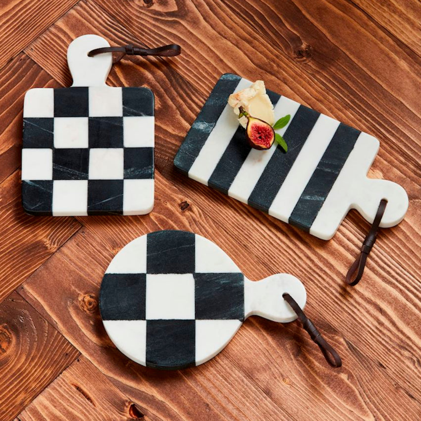 Black & White Check Paddle Boards - 3 Styles – give.