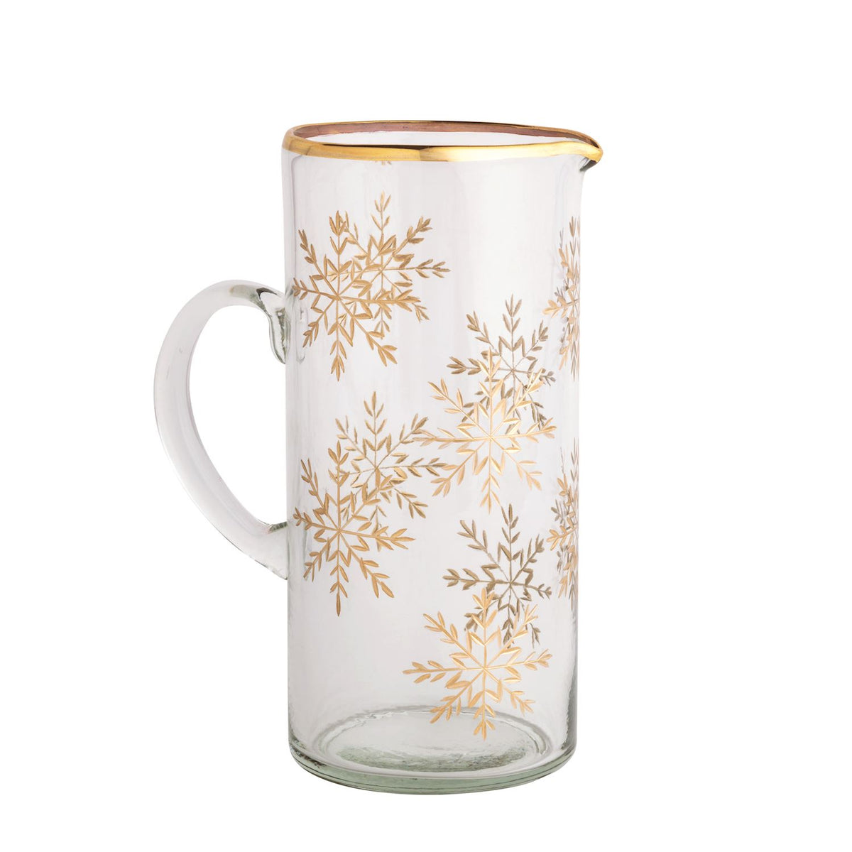 Etched Snowflake Pitcher – give.