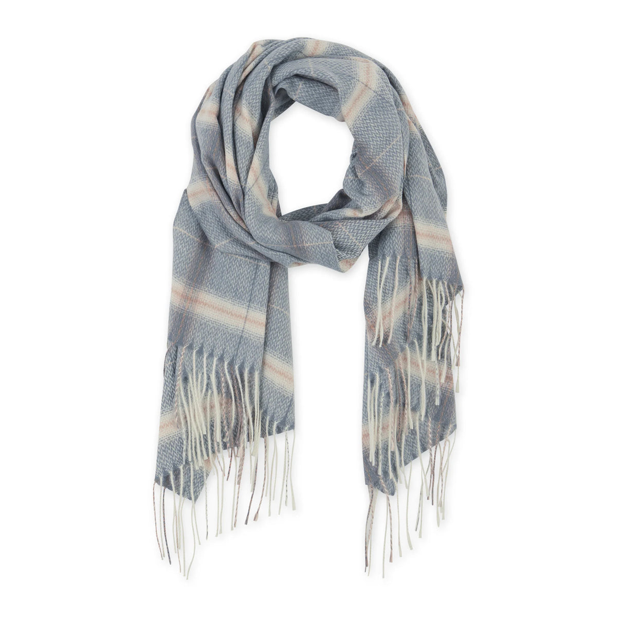 Caroline Plaid Scarf - Multiple Colors – give.