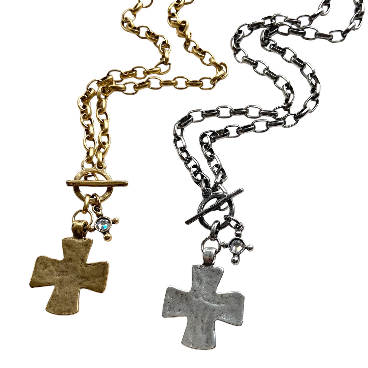 Susan Cross Necklace - 2 Colors – give.