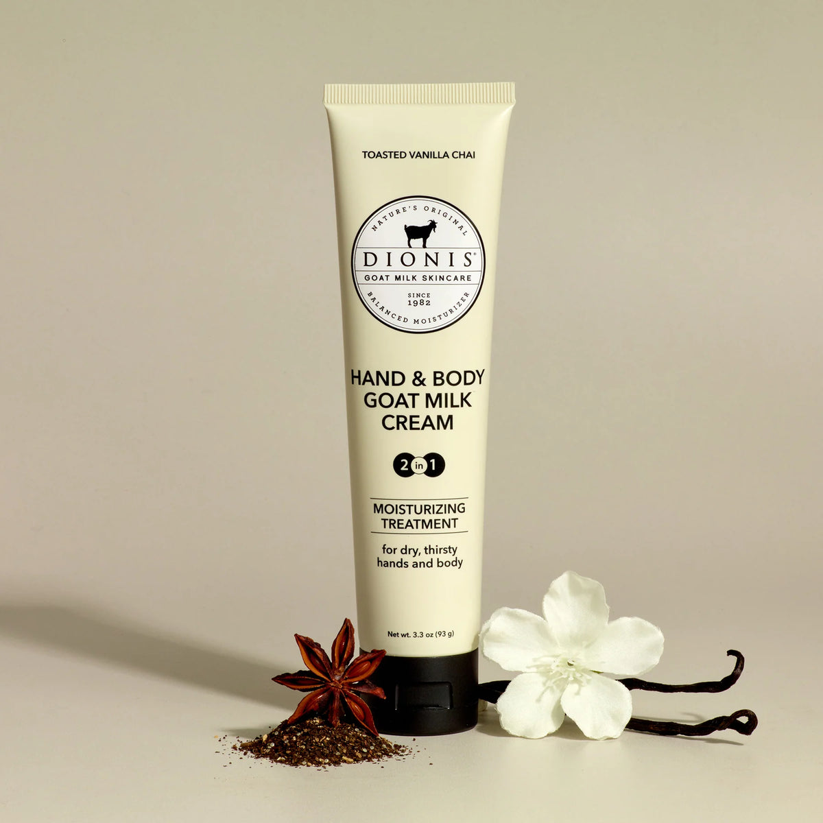 Goat Milk Hand & Body Cream - Toasted Vanilla Chai – give.