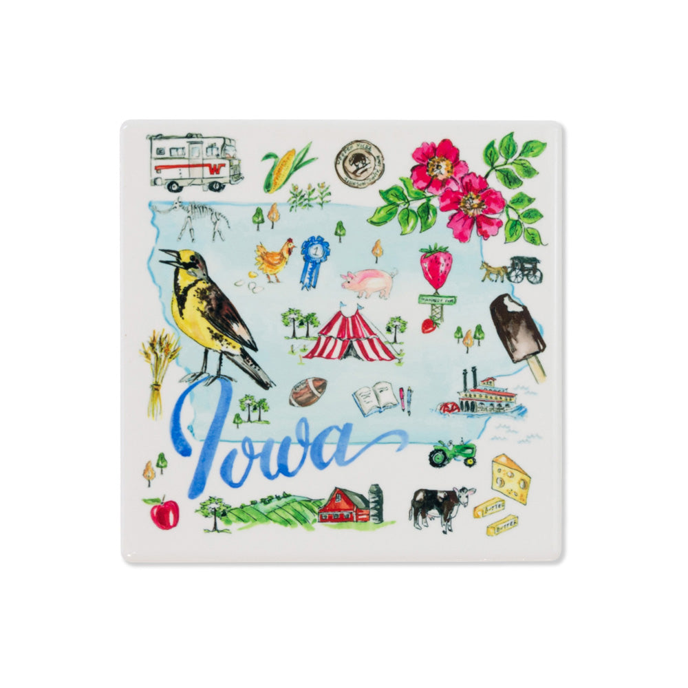 State of Iowa Coaster – give.