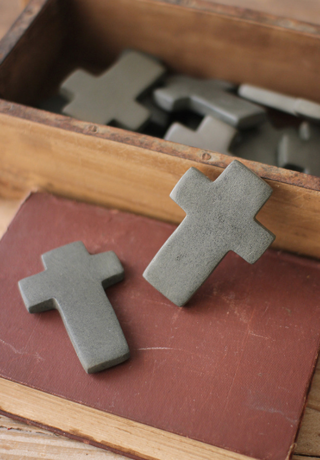 Hand-Carved Stone Crosses – give.