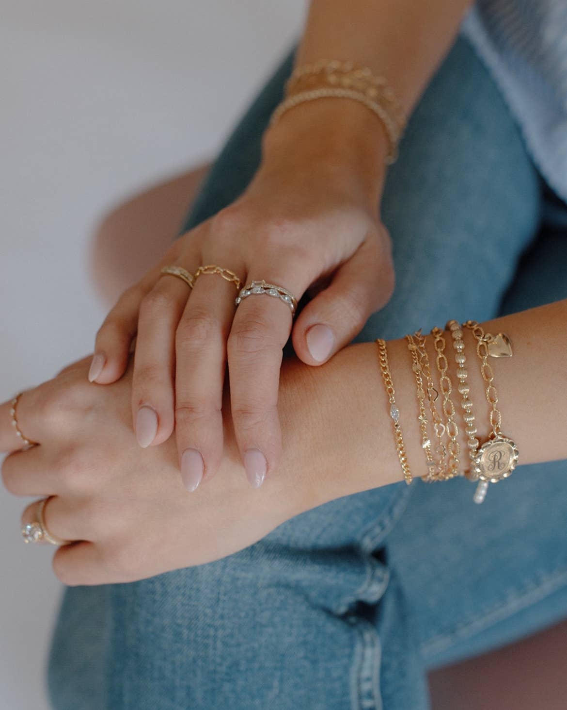 True By Kristy Sweetheart Heart Chain Gold Bracelet – give.