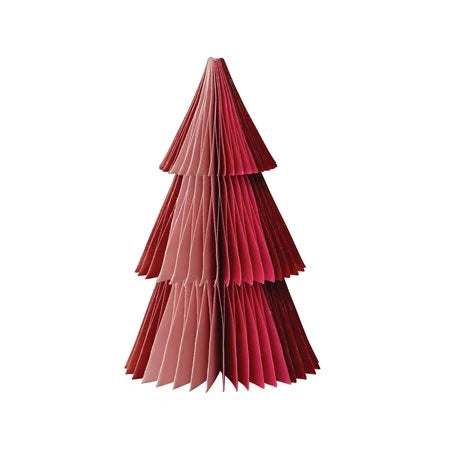 Paper Honeycomb Tree - Red – give.