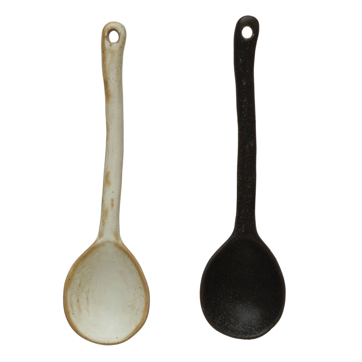 Stoneware Spoon - Choice of Two Colors – give.